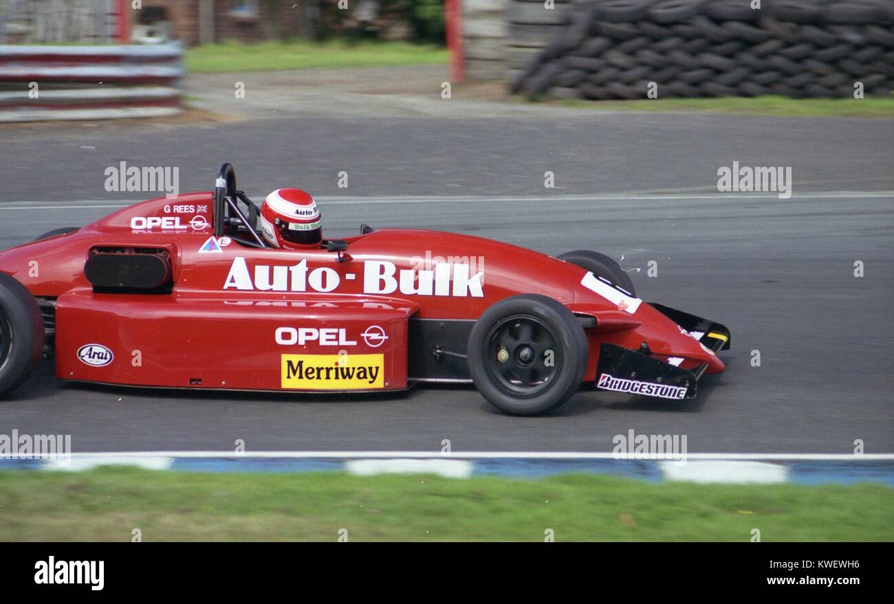 Gareth Rees, Formula Vauxhall Lotus testing. Oulton Park, Friday Aug ...