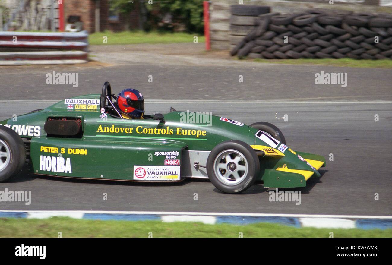 Oliver Gavin, Formula Vauxhall Lotus testing. Oulton Park, Friday Aug ...