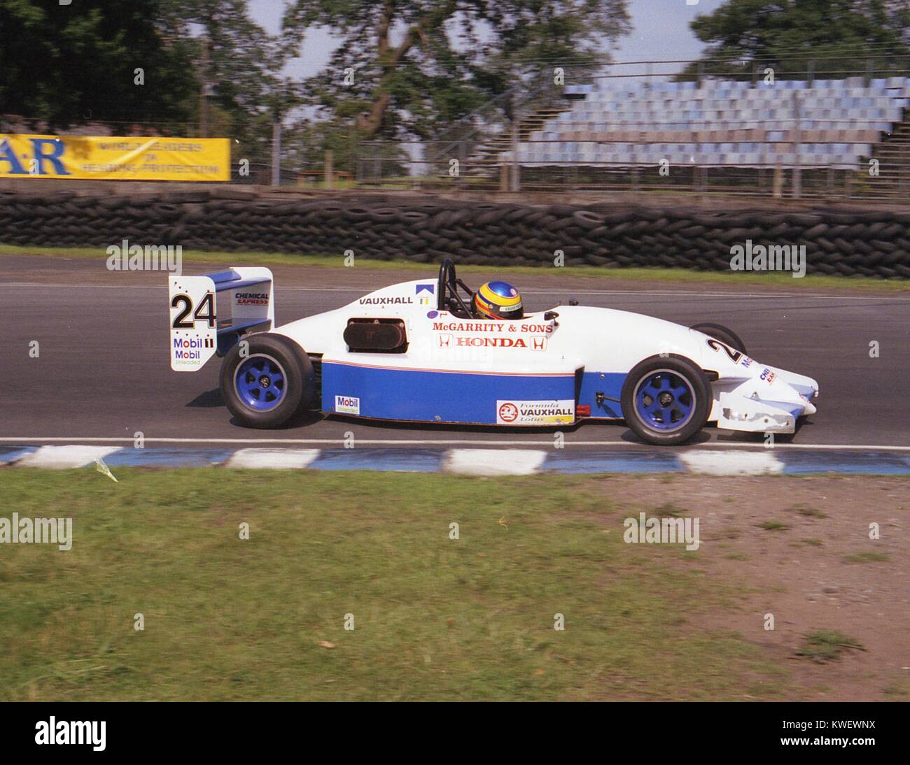 Kevin McGarrity, Formula Vauxhall Lotus testing. Oulton Park, Friday ...