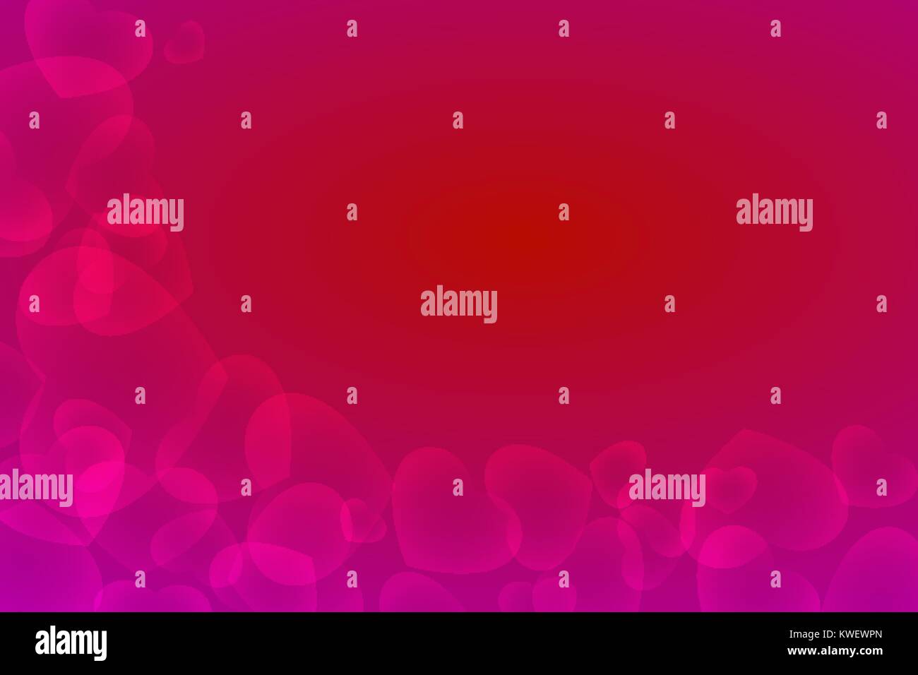 Love background. Fading hearts. St. Valentine's day illustration Stock ...