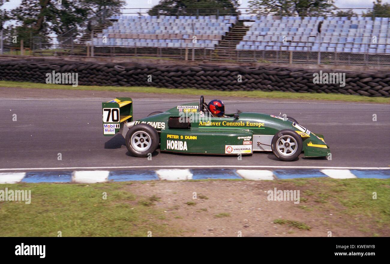 Oliver Gavin, Formula Vauxhall Lotus testing. Oulton Park, Friday Aug ...