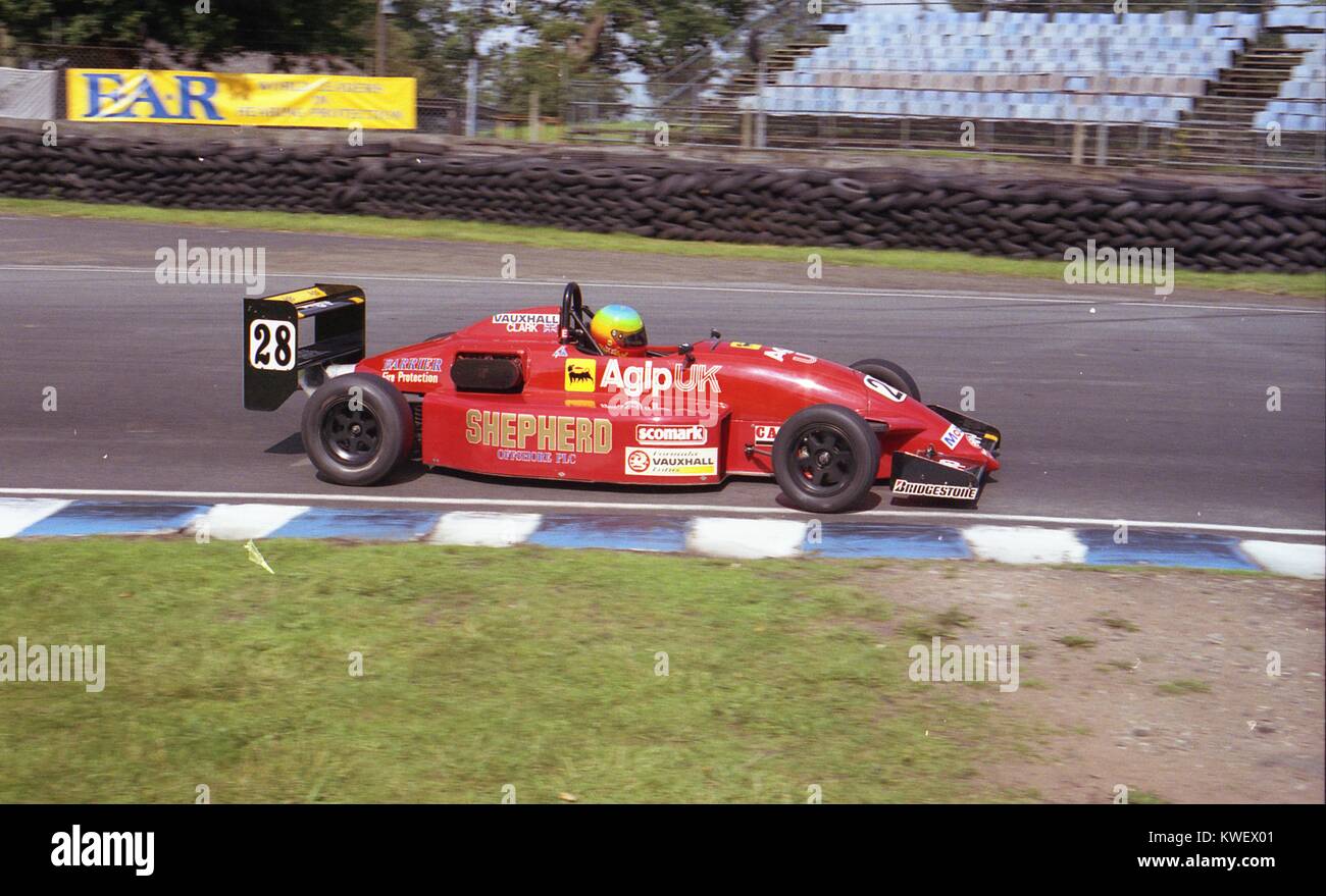 Formula Vauxhall Lotus testing. Oulton Park, Friday Aug Stock Photo - Alamy