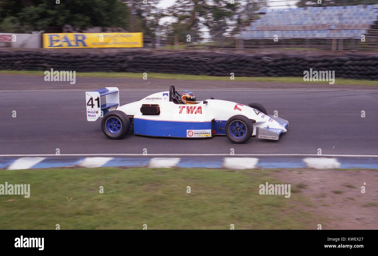 Zak Brown, Formula Vauxhall Lotus testing. Oulton Park, Friday Aug ...