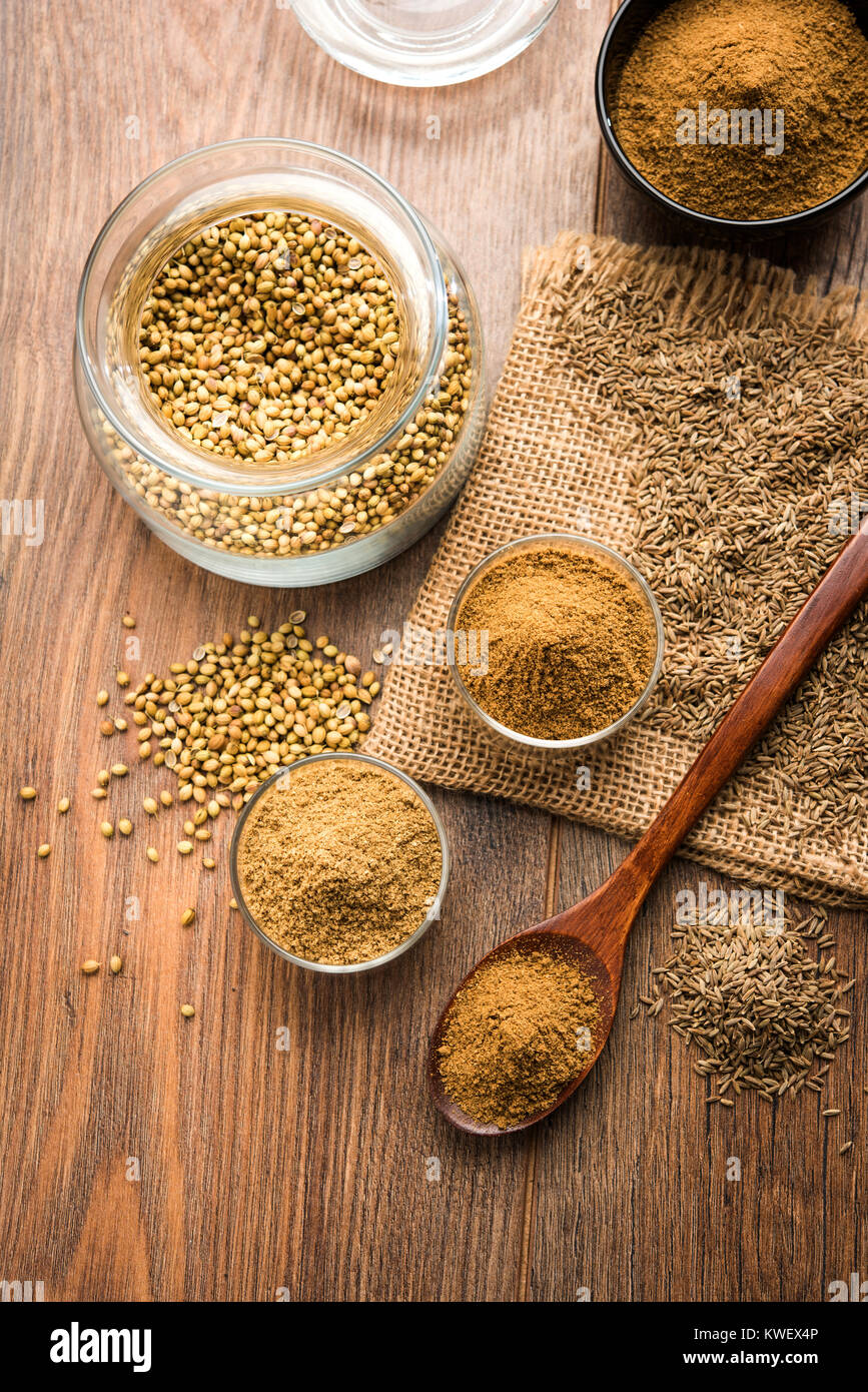 Coriander powder hi-res stock photography and images - Alamy