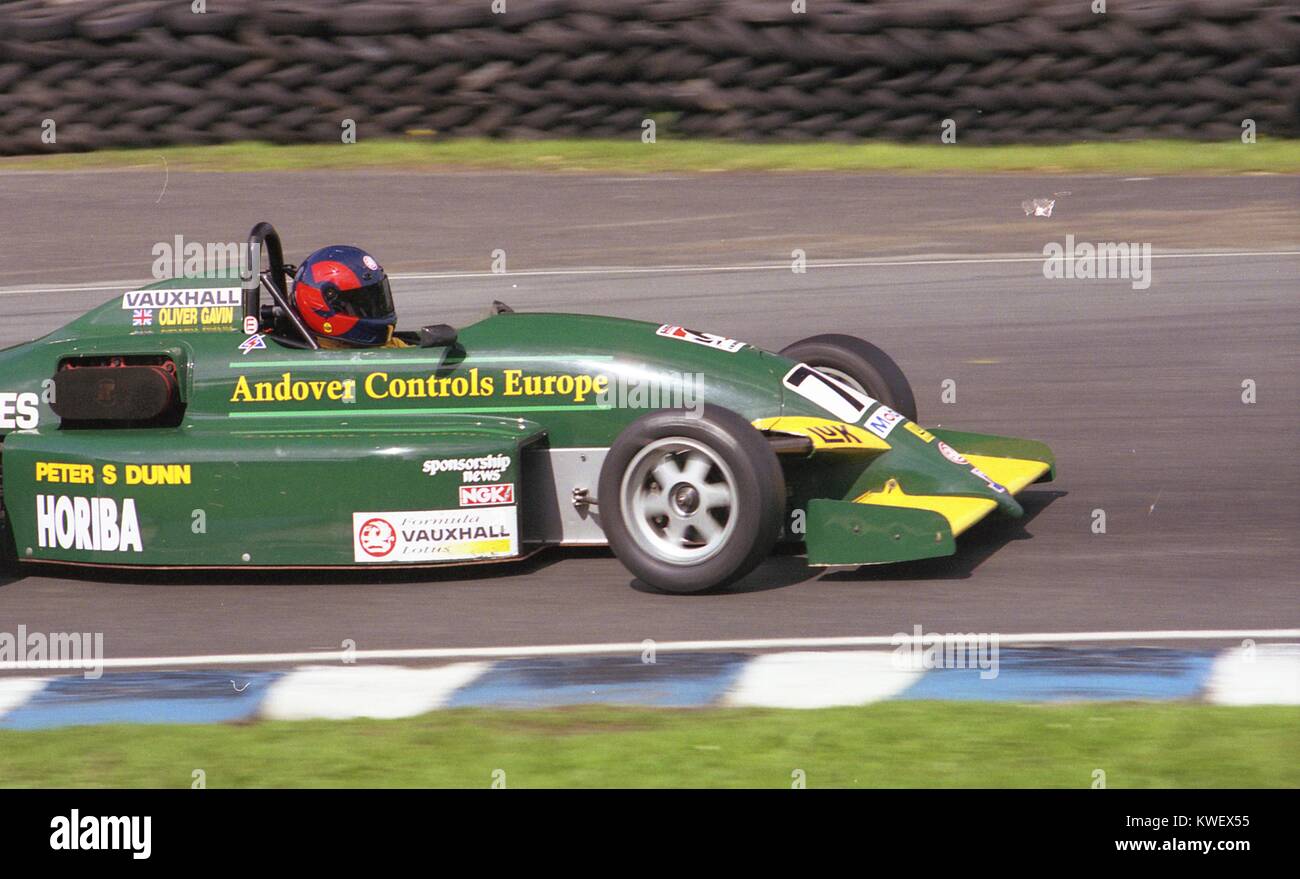 Oliver Gavin, Formula Vauxhall Lotus testing. Oulton Park, Friday Aug ...