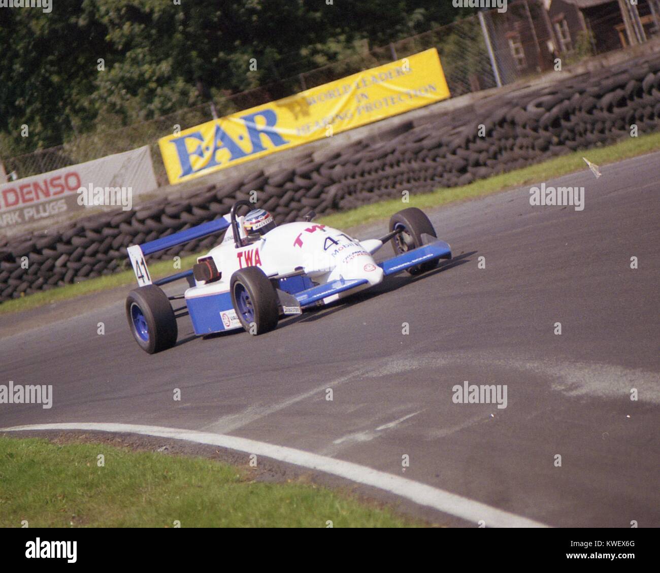 Zak Brown, Formula Vauxhall Lotus testing. Oulton Park, Friday Aug ...
