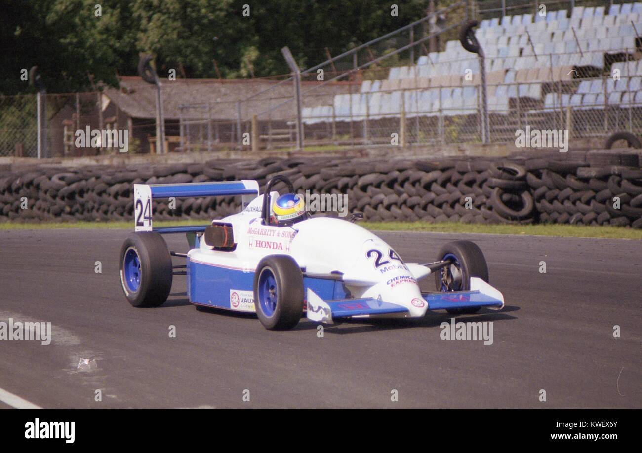 Kevin McGarrity, Formula Vauxhall Lotus testing. Oulton Park, Friday ...