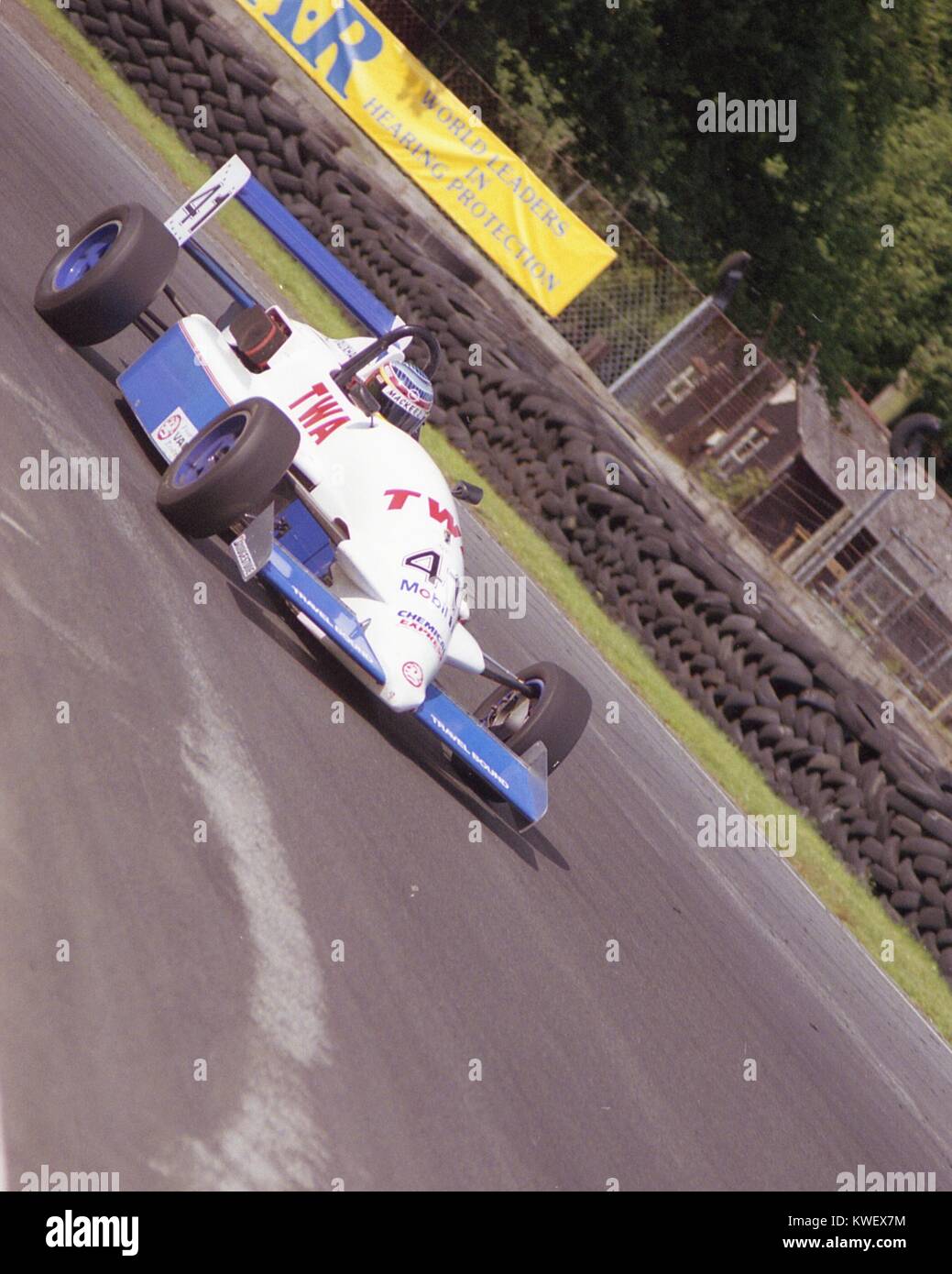 Zak Brown, Formula Vauxhall Lotus testing. Oulton Park, Friday Aug ...