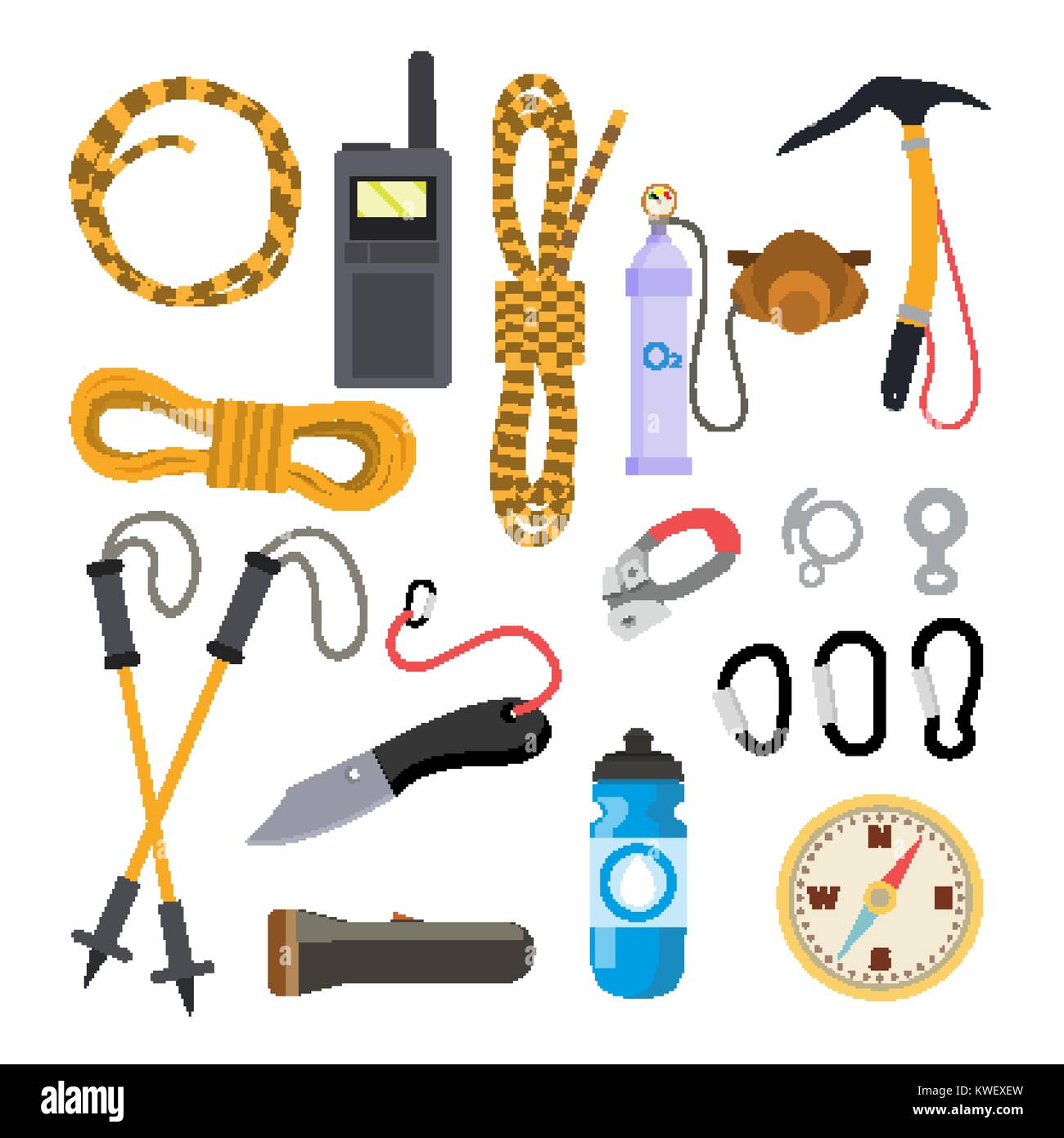 Rock Climber Cartoon Design Stock Photos & Rock Climber Cartoon Design ...