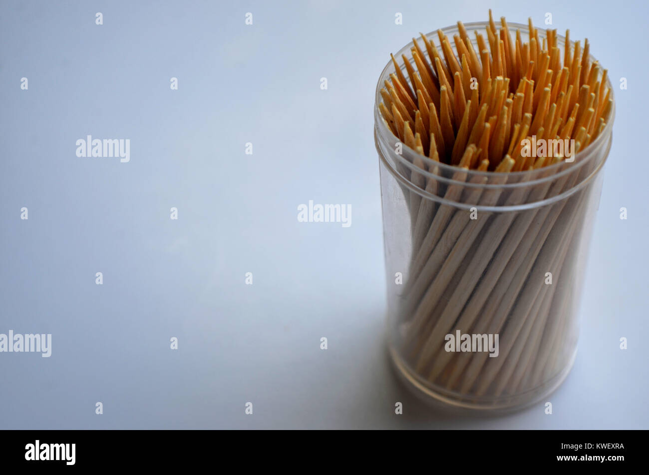 Toothpicks close up Stock Photo - Alamy