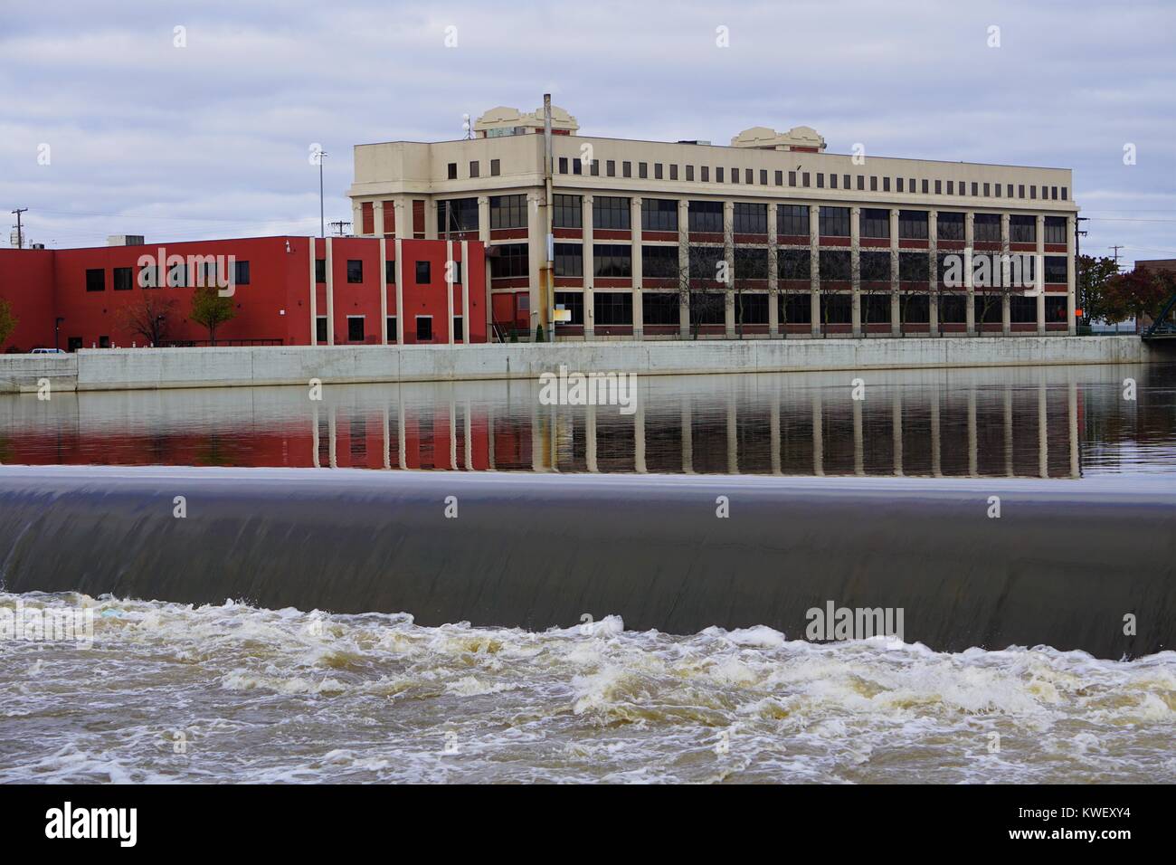 City Scenes Along the Grand River Stock Photo - Alamy