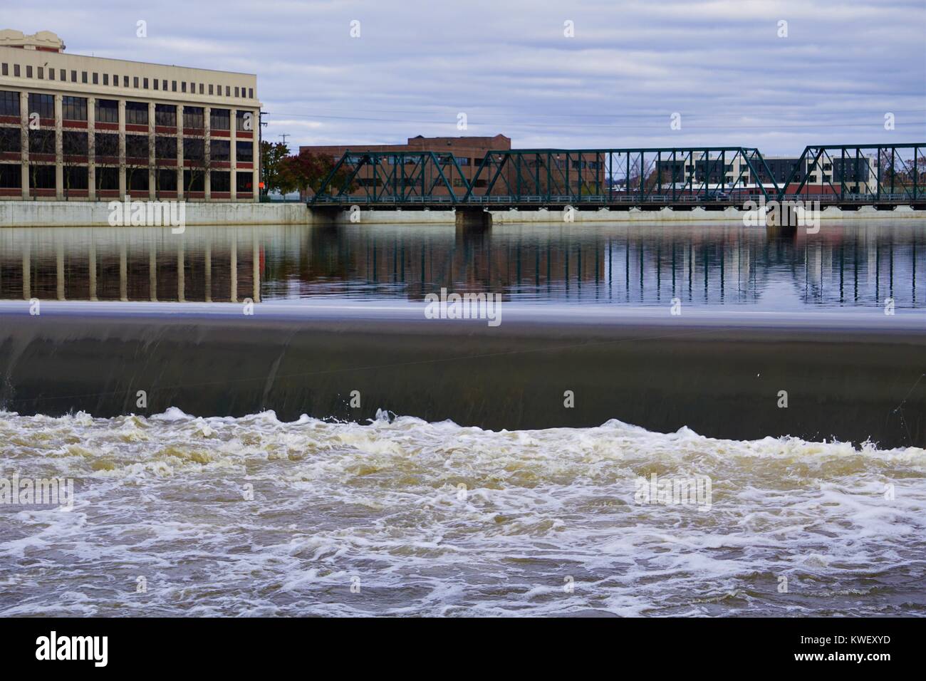 City Scenes Along the Grand River Stock Photo - Alamy