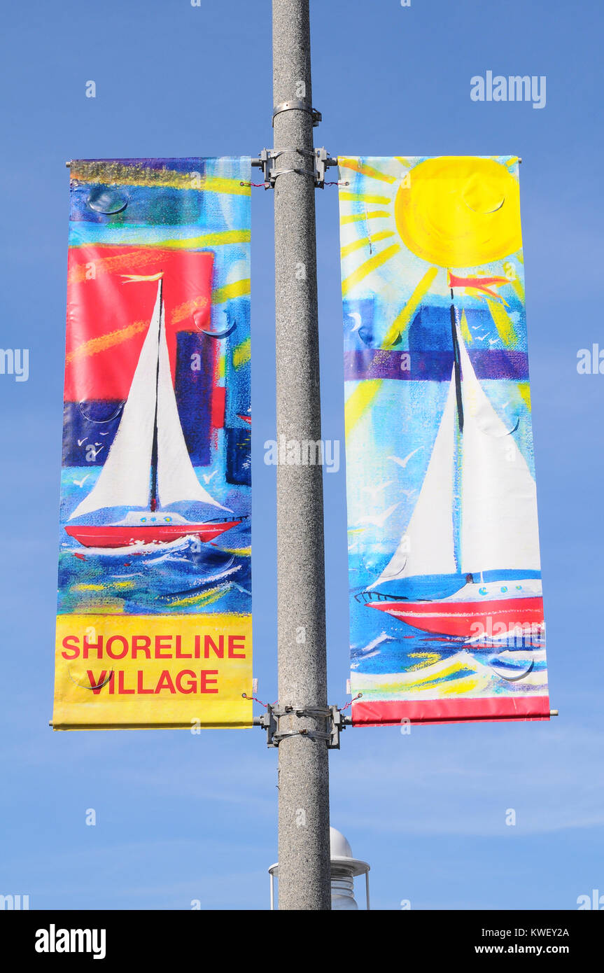 Village banners hi-res stock photography and images - Alamy