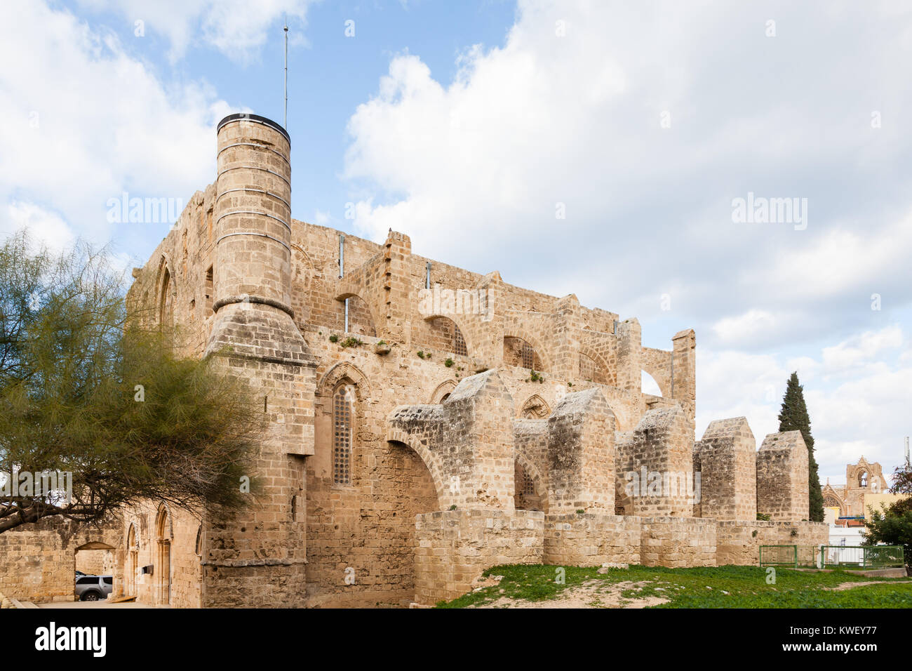 The Church of St Peter and Paul in the old town of Famagusta is in the ...