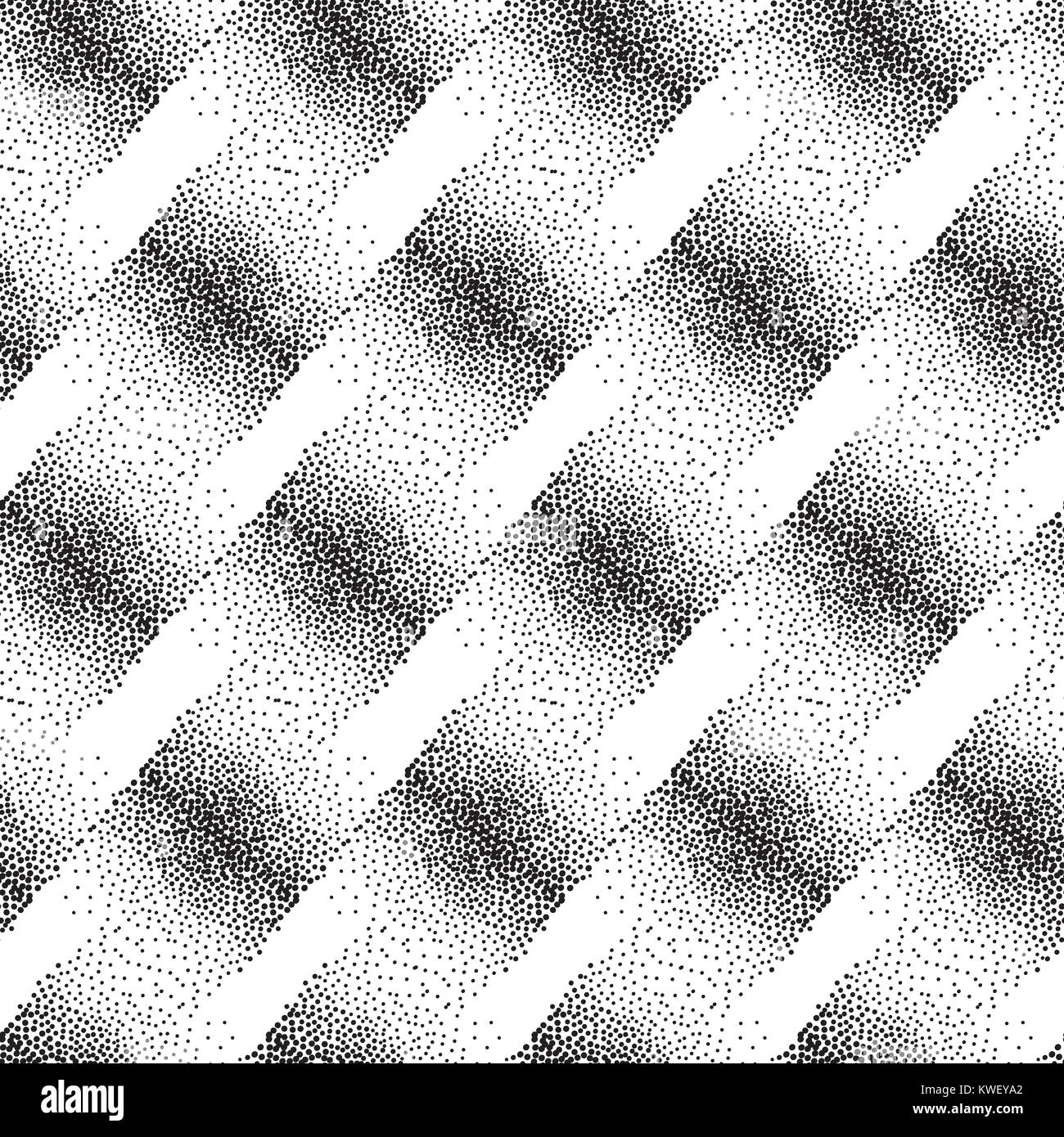 Abstract dotted stripe line seamless pattern. Black and white geometric ...