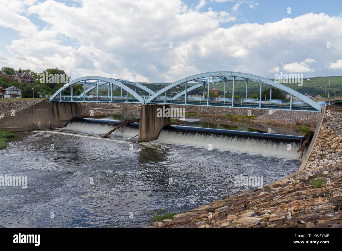 The Cumberland Blue Bridge, Cumberland, Maryland, United States Stock ...
