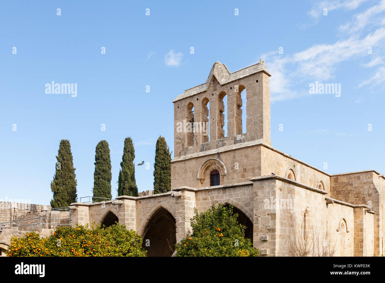 Bellapais Abbey is a 13th century monastery in the Turkish Republic of ...