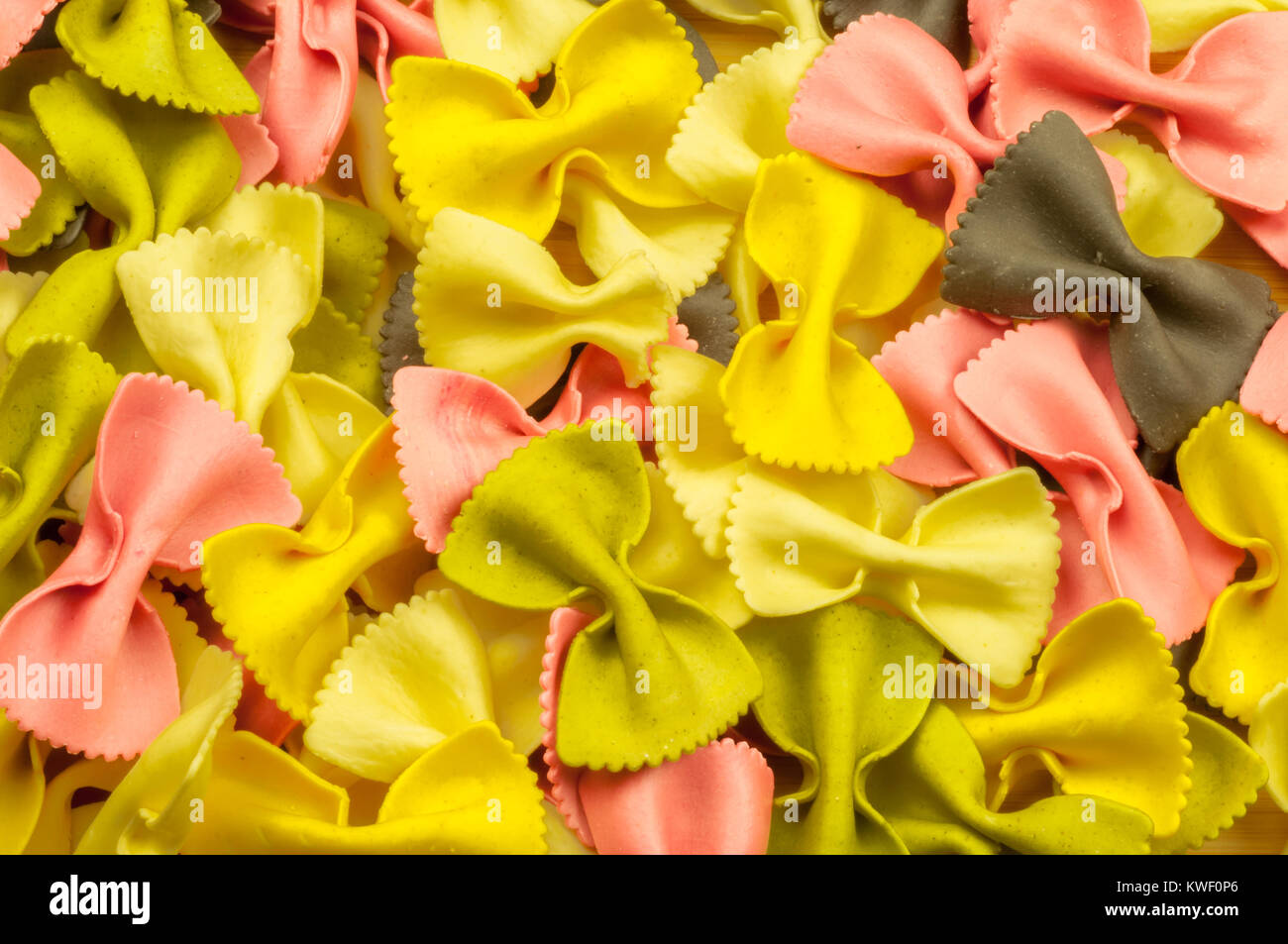 beautiful colored pasta background Stock Photo - Alamy