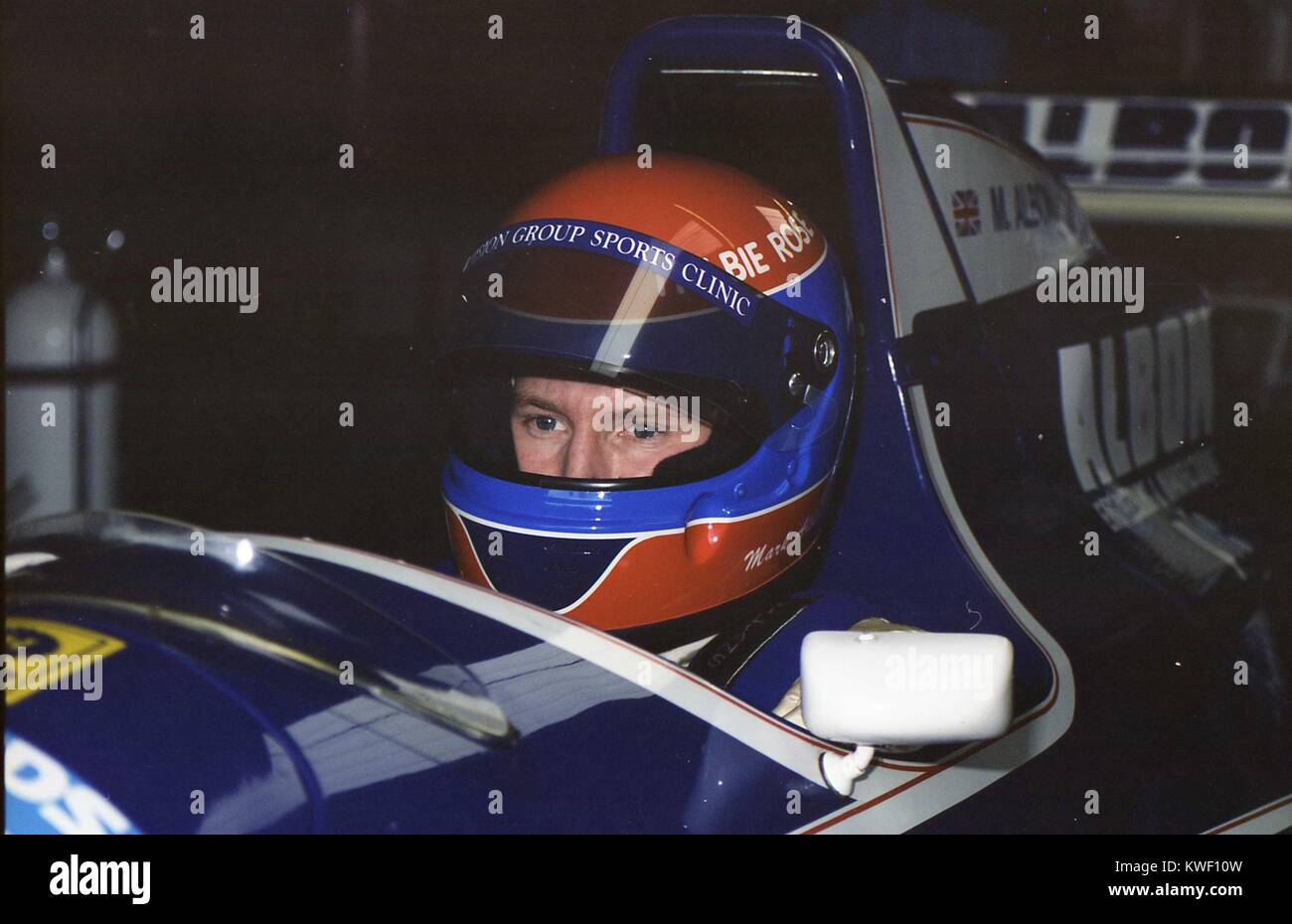 Mark Albon British Formula 2 at Oulton Park, April 1992 Stock Photo - Alamy