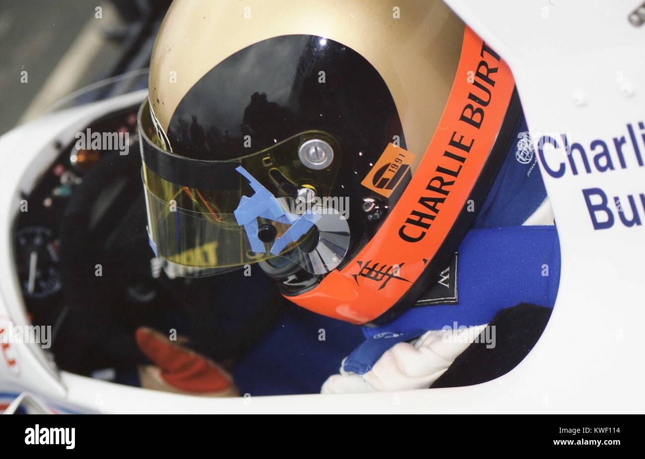 Charlie Burt British Formula 2 at Oulton Park, April 1992 Stock Photo ...