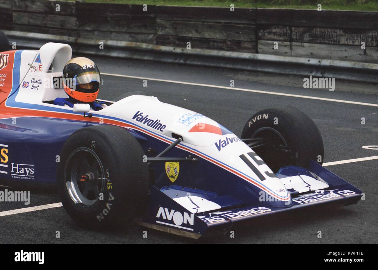Charlie Burt British Formula 2 at Oulton Park, April 1992 Stock Photo ...