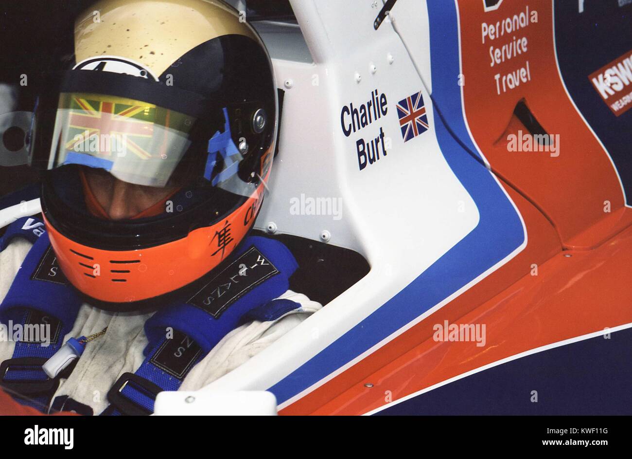 Charlie Burt British Formula 2 at Oulton Park, April 1992 Stock Photo ...