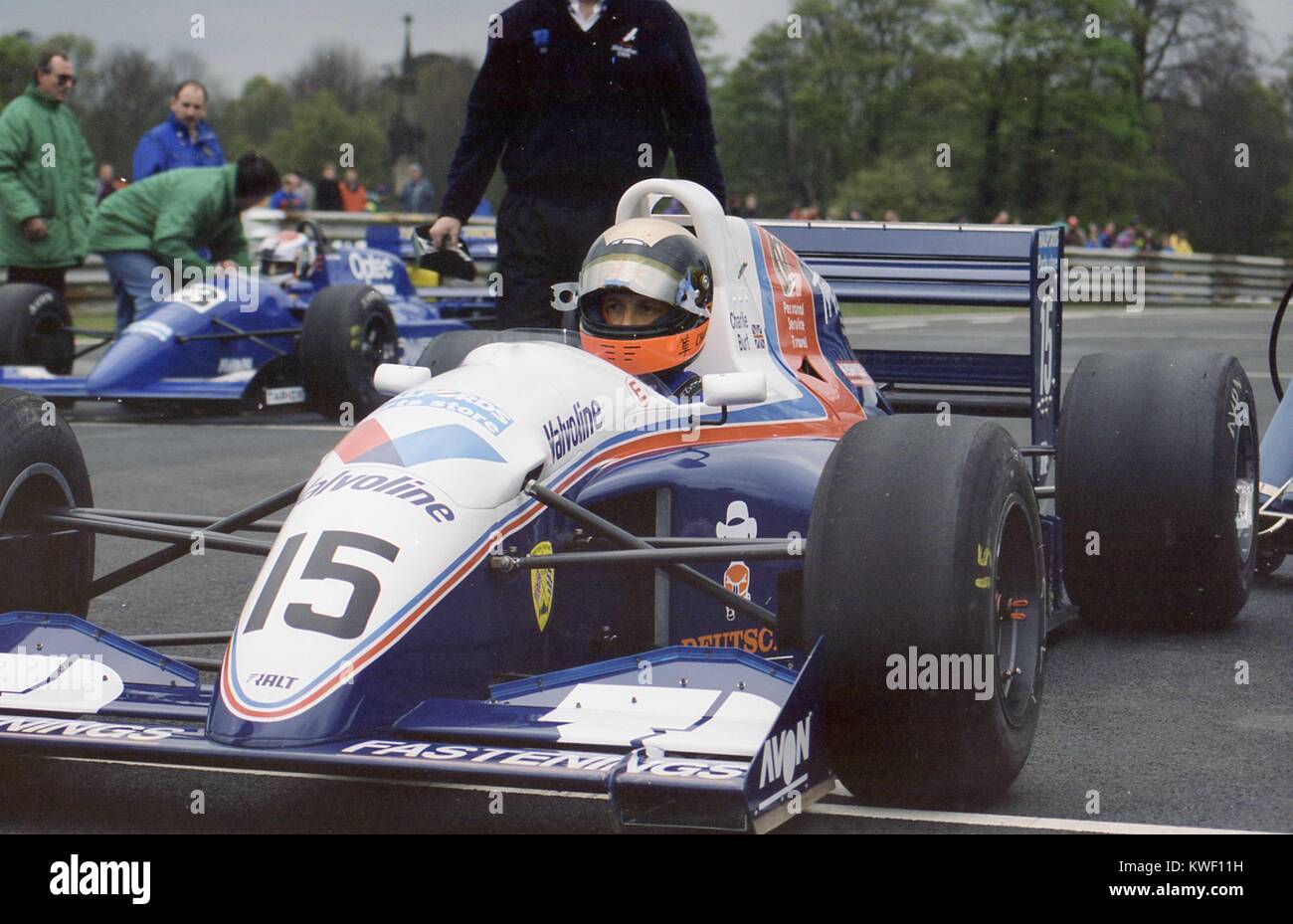 Charlie Burt British Formula 2 at Oulton Park, April 1992 Stock Photo ...