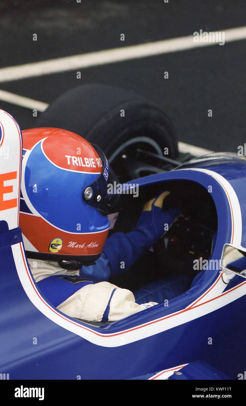 Mark Albon British Formula 2 at Oulton Park, April 1992 Stock Photo - Alamy