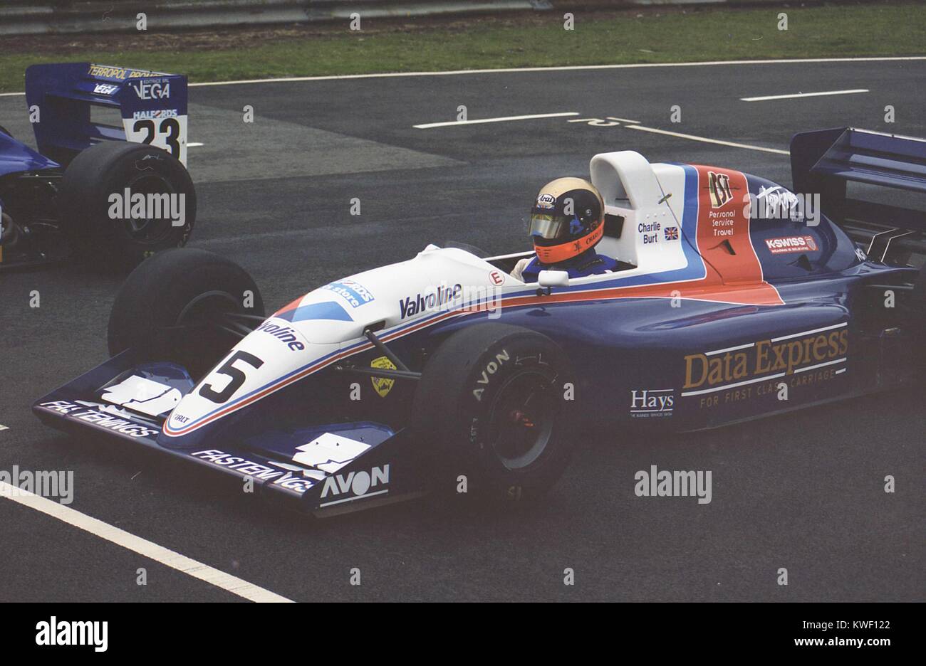 Charlie Burt British Formula 2 at Oulton Park, April 1992 Stock Photo ...