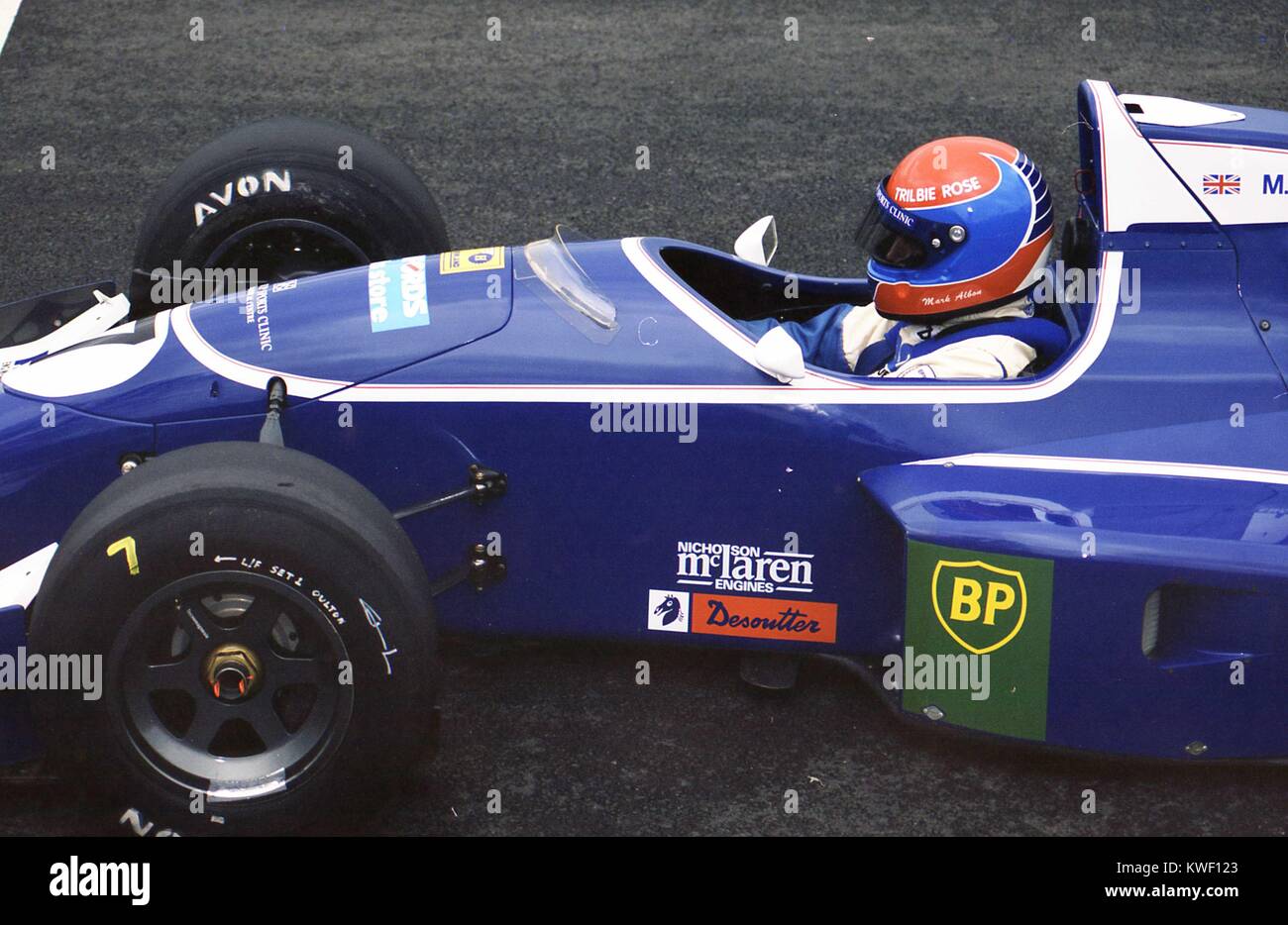 Mark Albon British Formula 2 at Oulton Park, April 1992 Stock Photo - Alamy