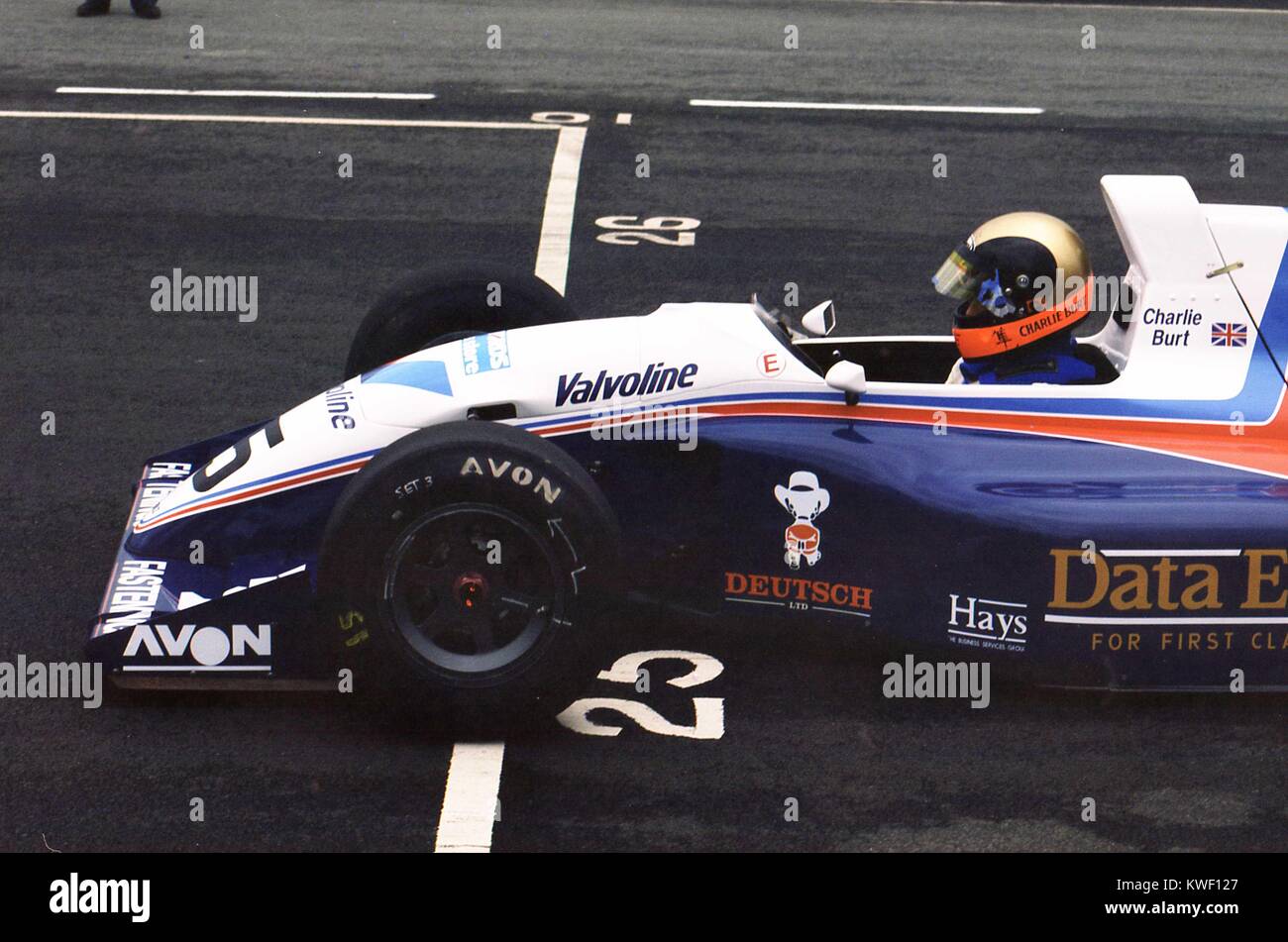 Charlie Burt British Formula 2 at Oulton Park, April 1992 Stock Photo ...