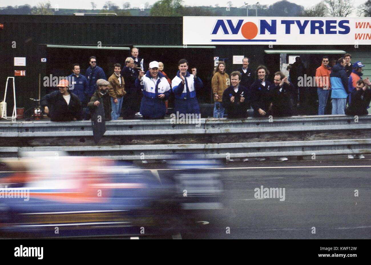 Charlie Burt British Formula 2 at Oulton Park, April 1992 Stock Photo ...