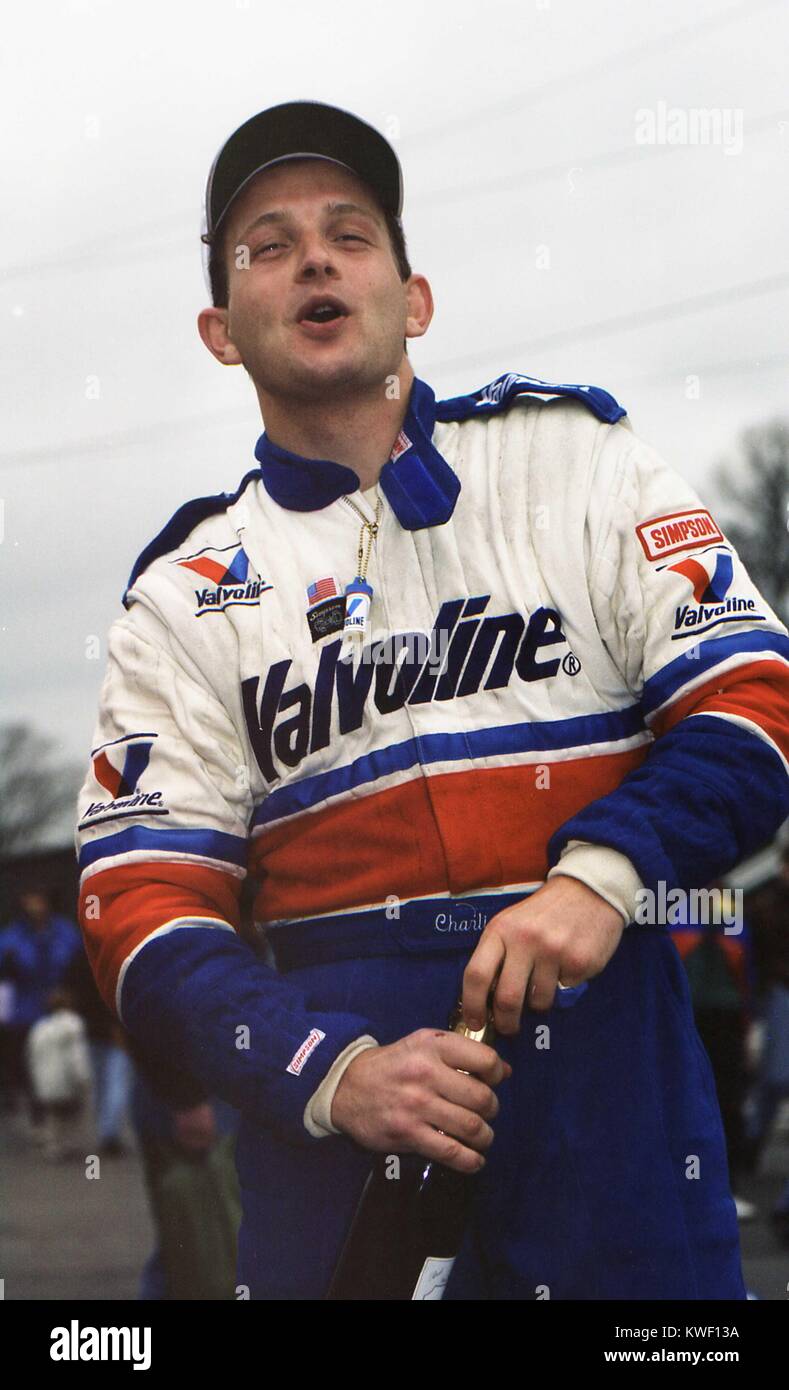 Charlie Burt British Formula 2 at Oulton Park, April 1992 Stock Photo ...