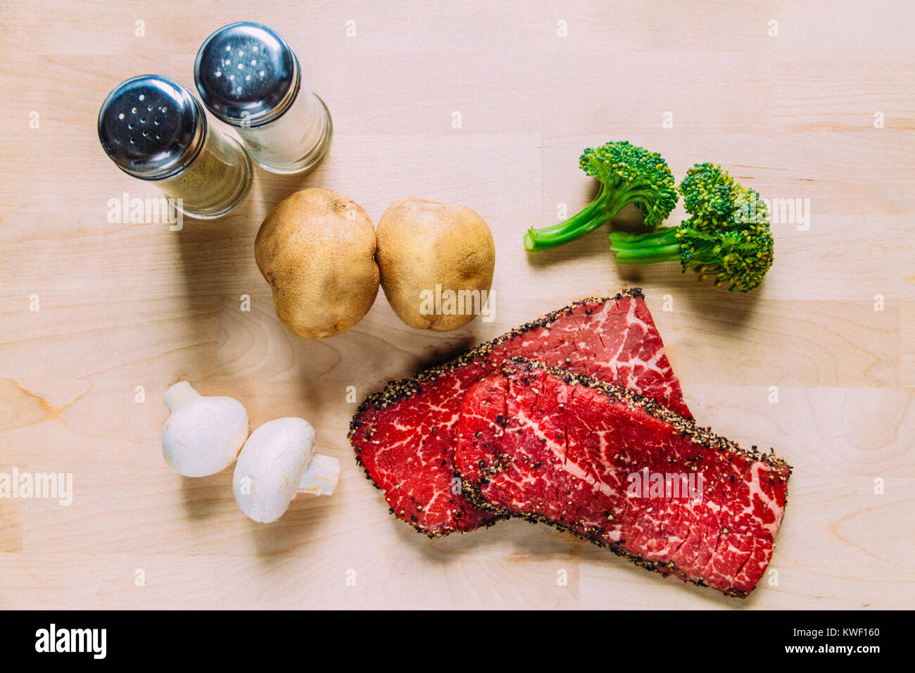 Steak meal hi-res stock photography and images - Alamy