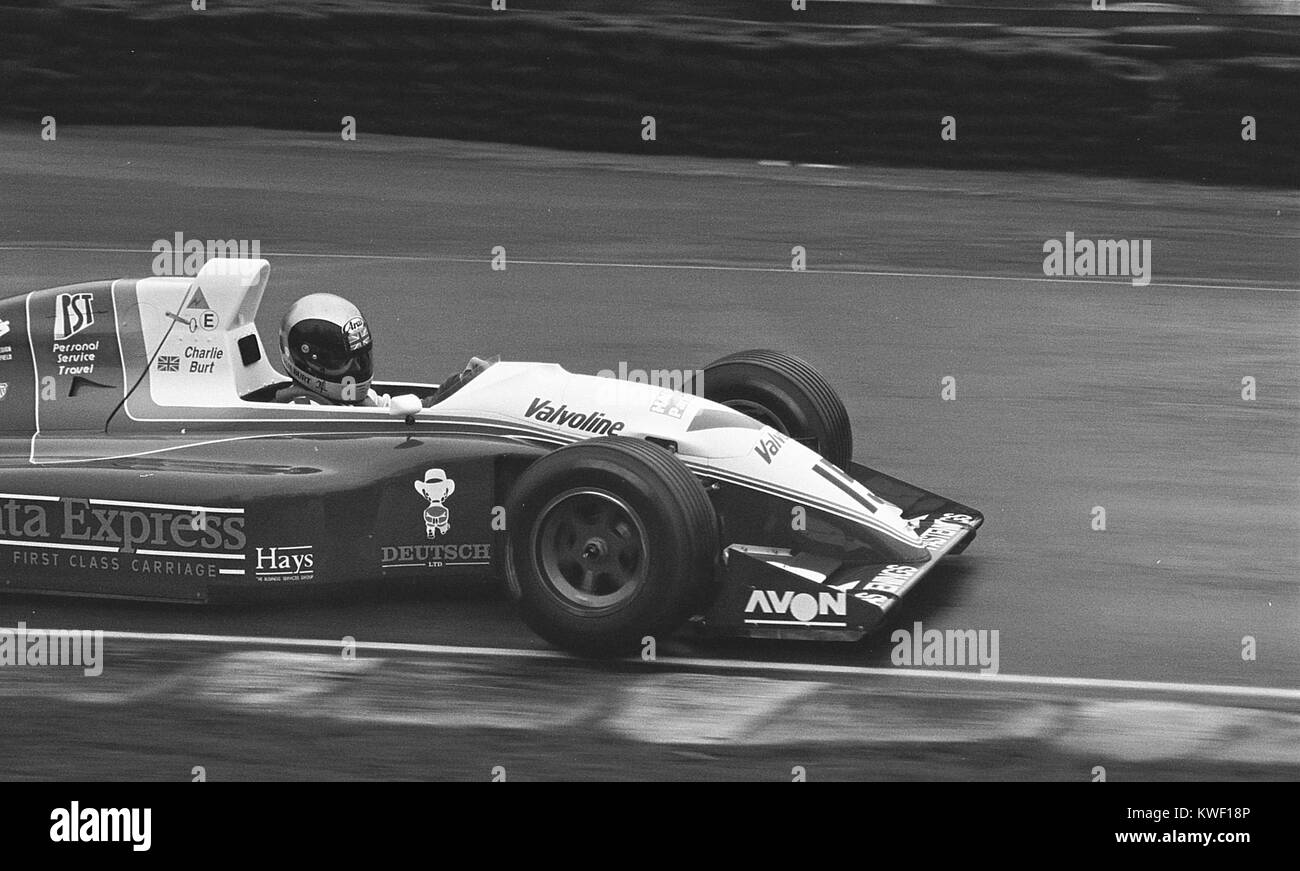 Charlie Burt British Formula 2 at Oulton Park, April 1992 Stock Photo ...