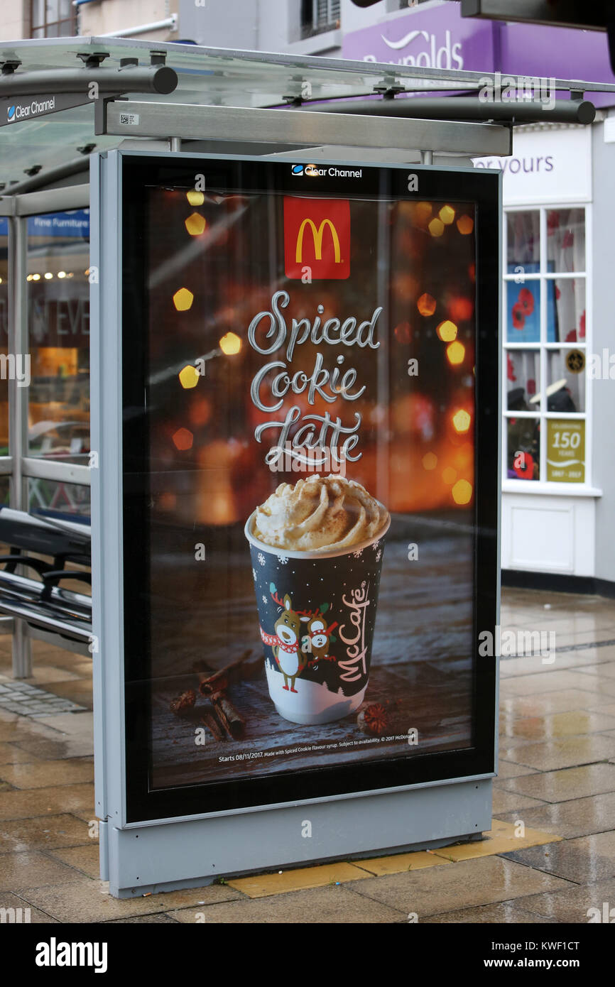 Mcdonalds bus advert hi-res stock photography and images - Alamy