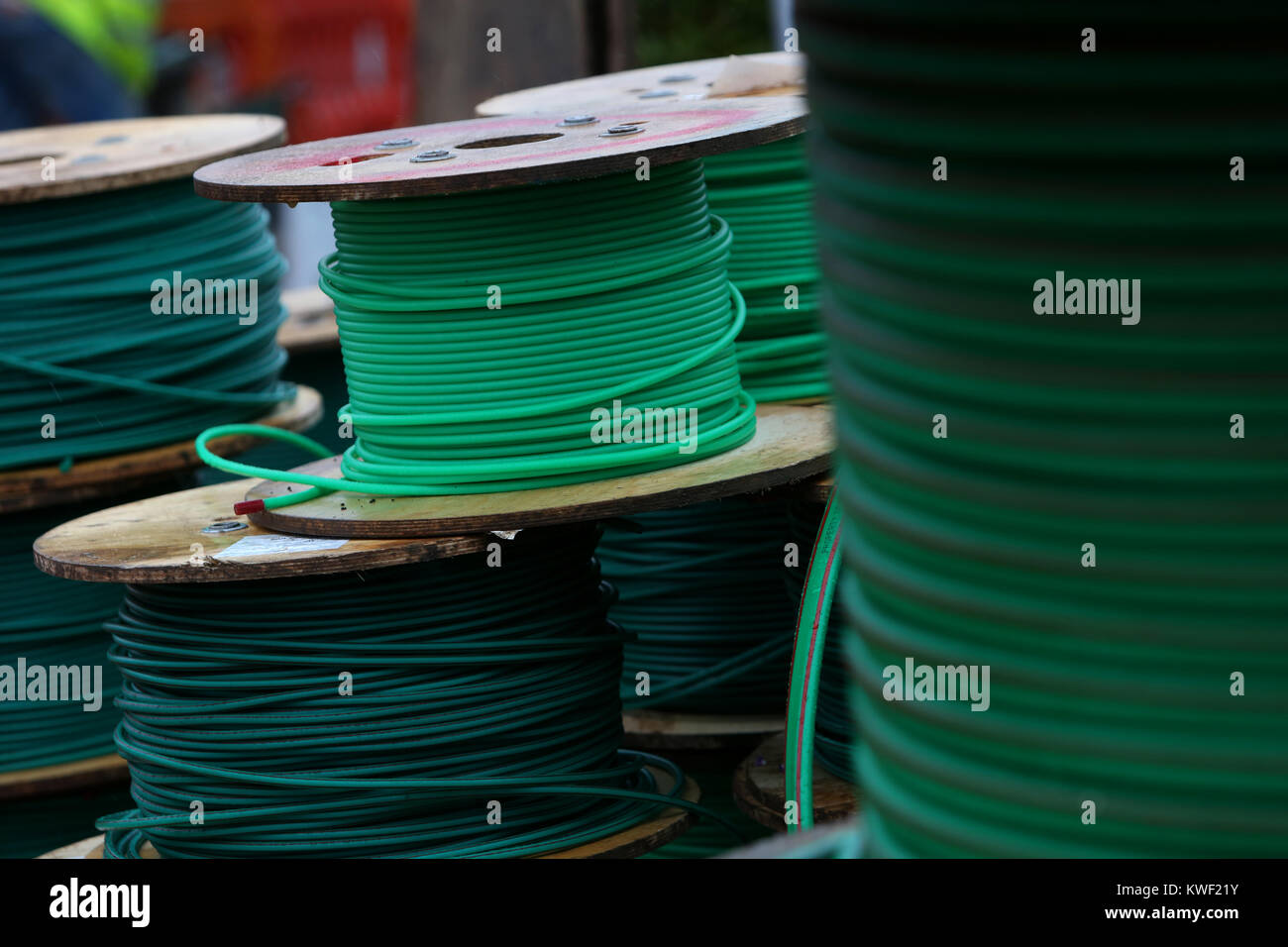Broadband installation hi-res stock photography and images - Alamy