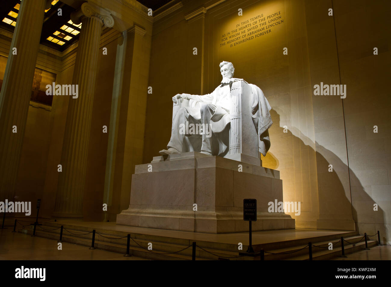 The Lincoln Memorial is an American national monument built to honor ...