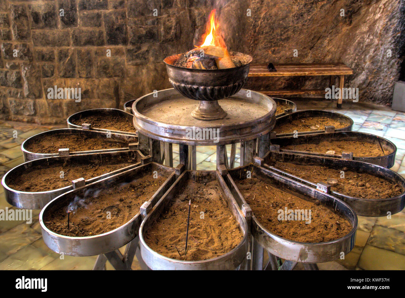 Zoroastrian Fire Ceremony Zoroastrian Fire Temple Of Yazd