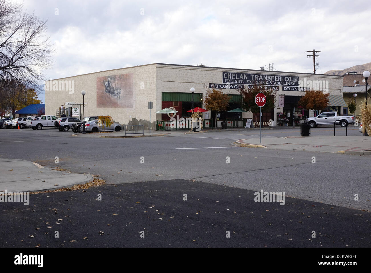The old historic Chelan Transfer Building is currently regentrafied ...