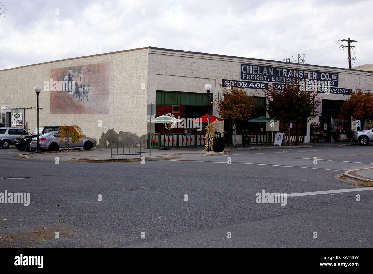 The old historic Chelan Transfer Building is currently regentrafied ...