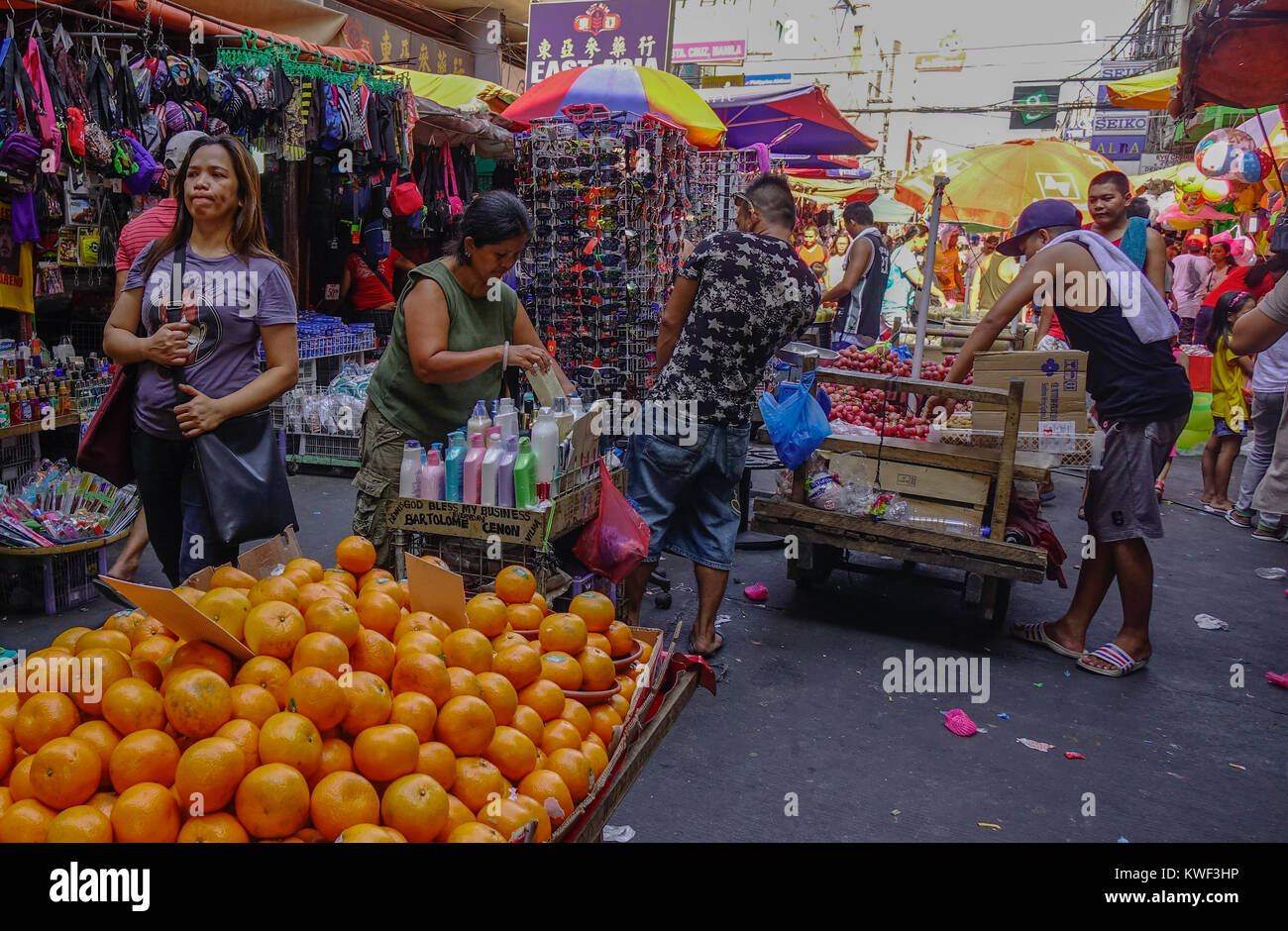 Street Market Manila Philippines Stock Photos & Street Market Manila ...