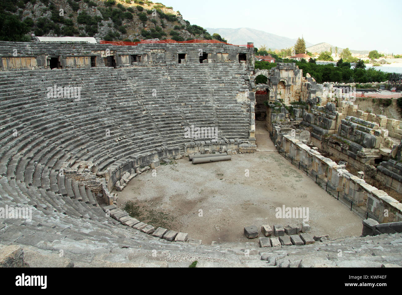 Ancient theater in Myra, Turkey Stock Photo - Alamy