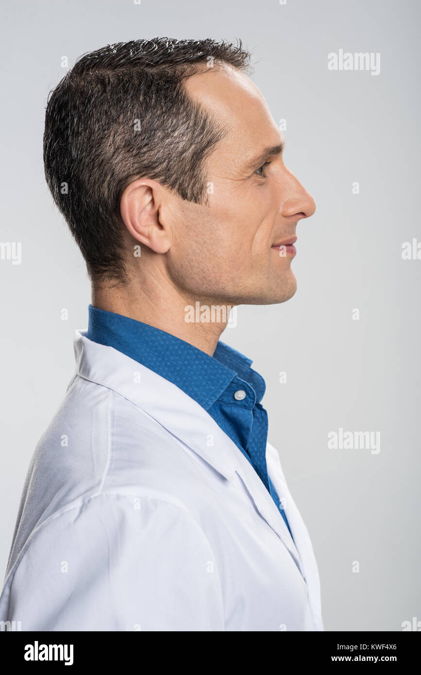 Grinning doctor hi-res stock photography and images - Alamy