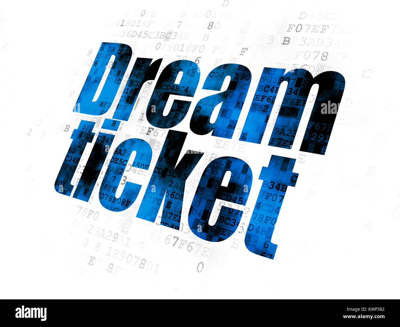Pixel ticket hi-res stock photography and images - Alamy