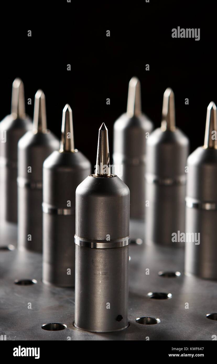 Sharp metal objects Stock Photo - Alamy