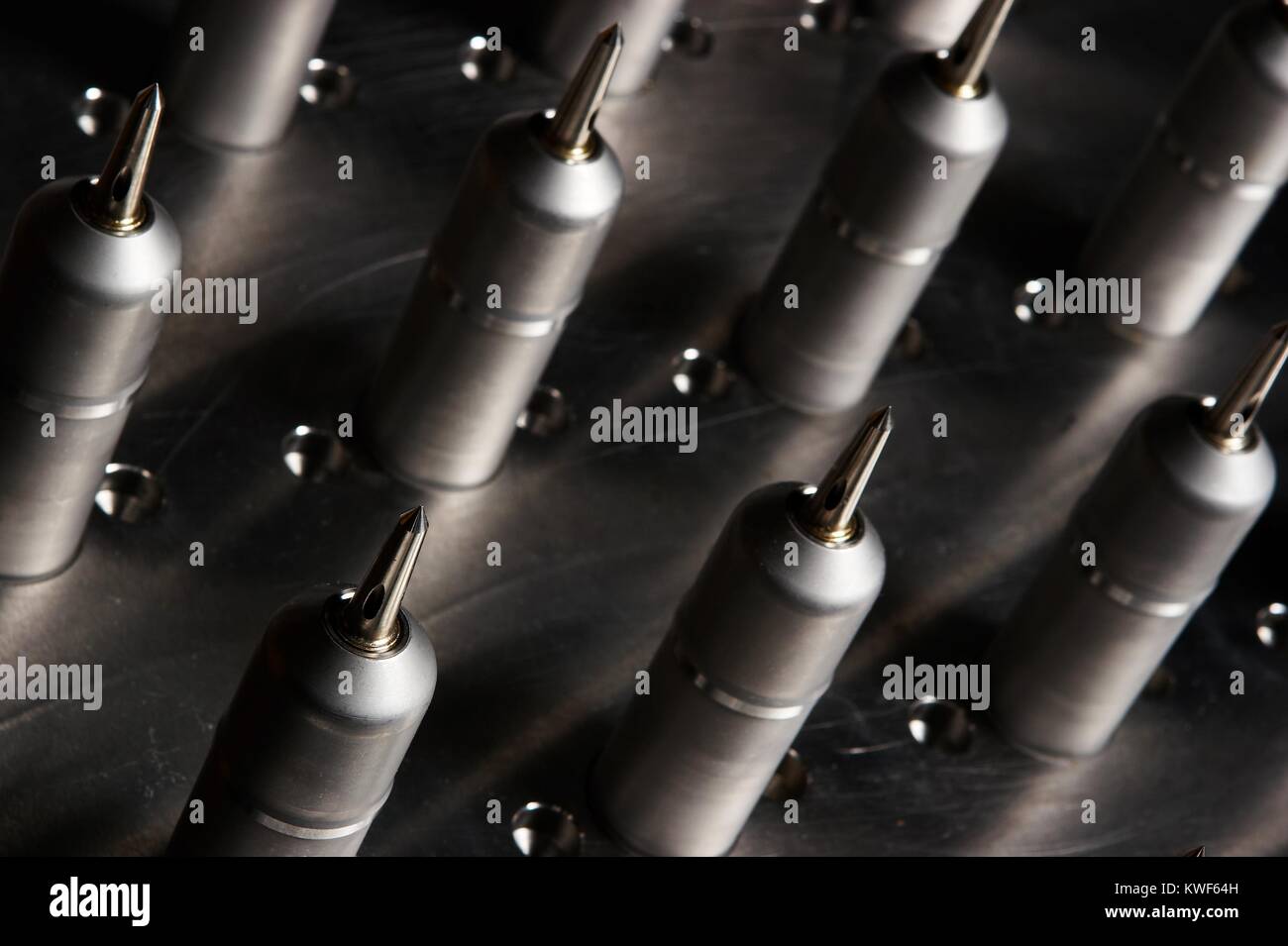 Sharp metal objects Stock Photo - Alamy