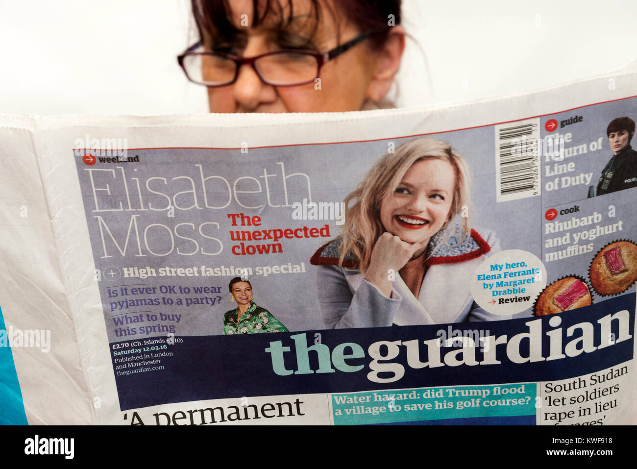 Guardian front page hi-res stock photography and images - Alamy