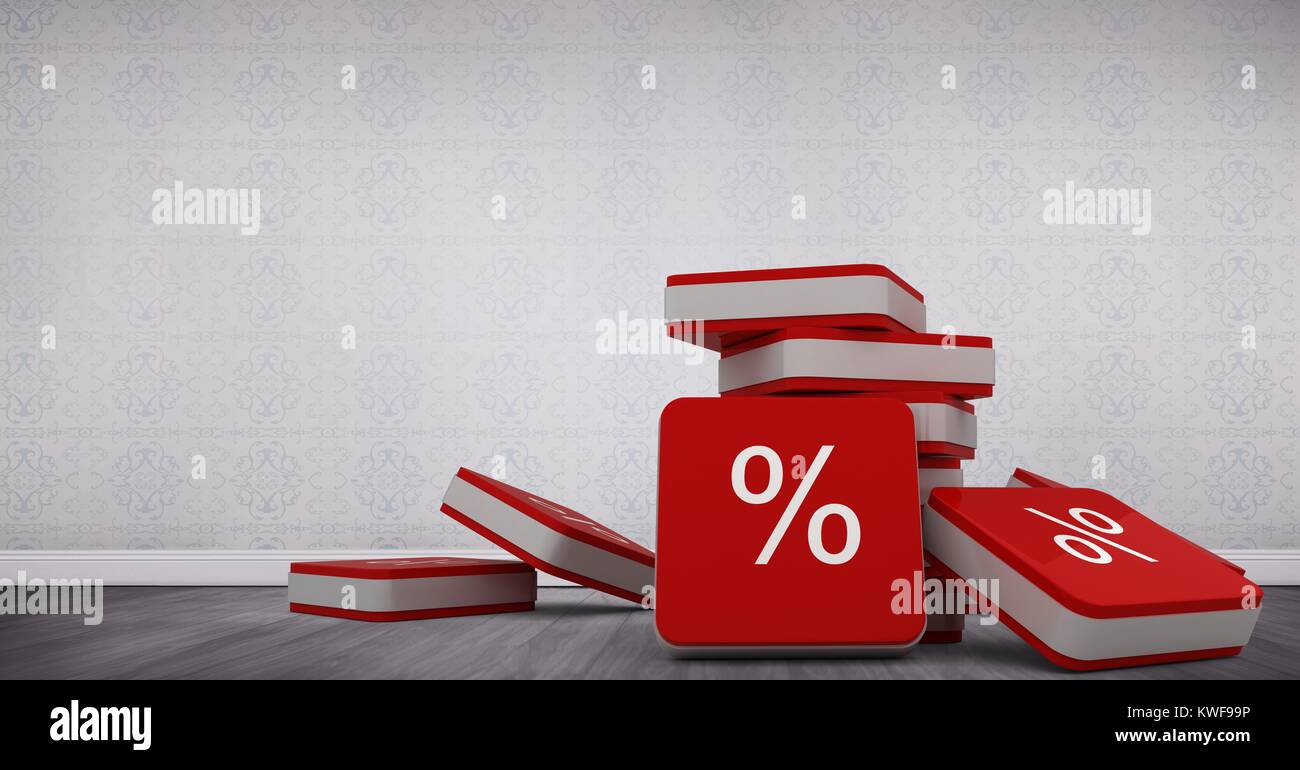 3d percent hi-res stock photography and images - Alamy
