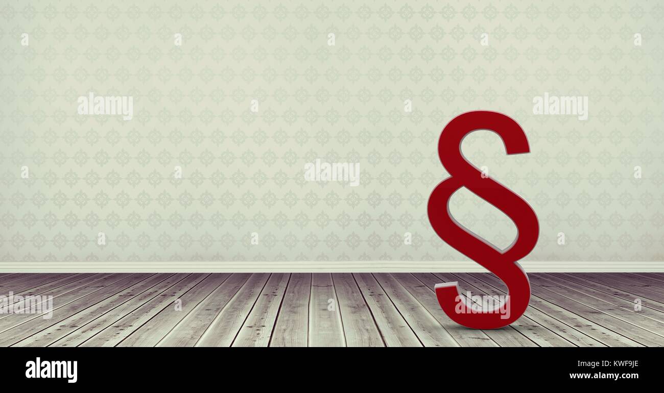 3D Section icon on floor in room Stock Photo - Alamy